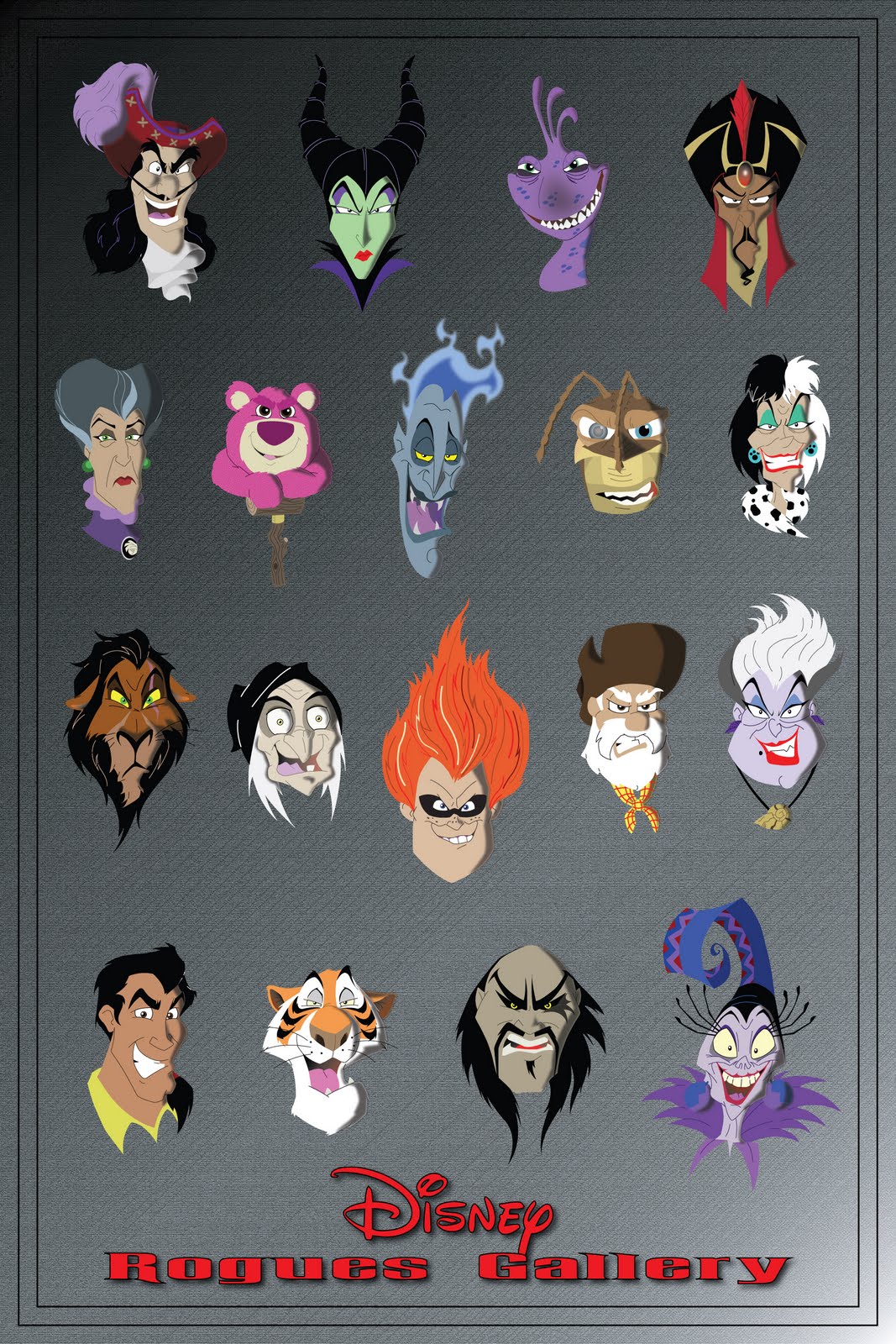 Chris's Art: The Disney Villains Project