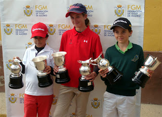 Daniel Castrillo, campeón de Madrid de golf | Campeones de Aranjuez
