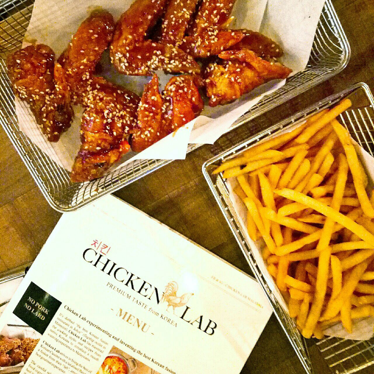 CHICKEN LAB: The Newest Korean Restaurant to Go For!