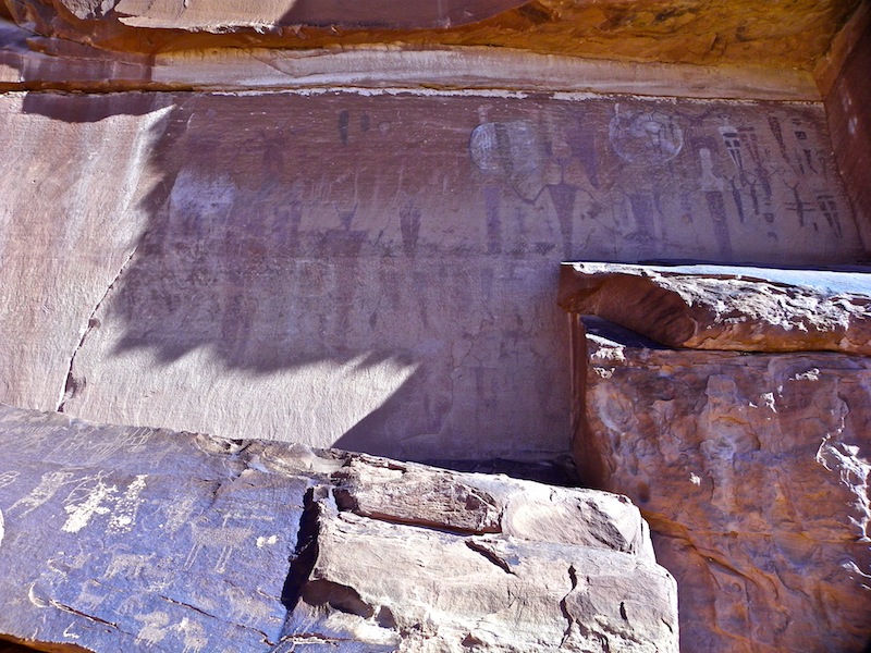 mnkcusa: Moab, Pictographs-Ancient Indian Art Work