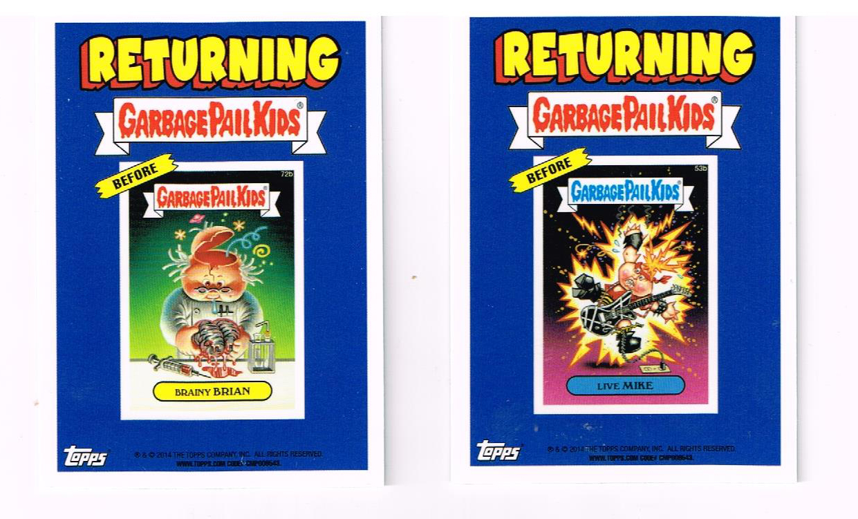 20 Years Before 2000: Keepin It Classic: Garbage Pail Kids