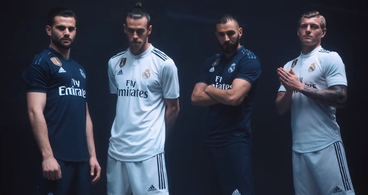 All-New Extraordinary Real Madrid 18-19 Kit Font Released - Footy Headlines