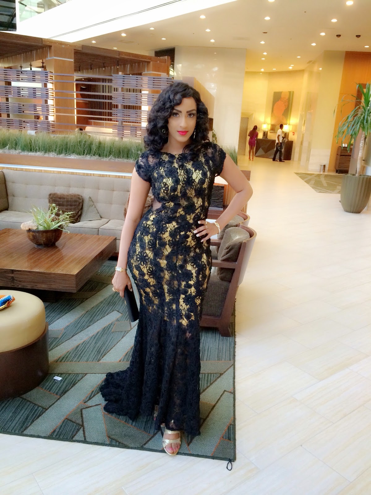 Nollywood by Mindspace: JULIET IBRAHIM'S STUNNING OUTFIT AT AFRIMMA AWARDS