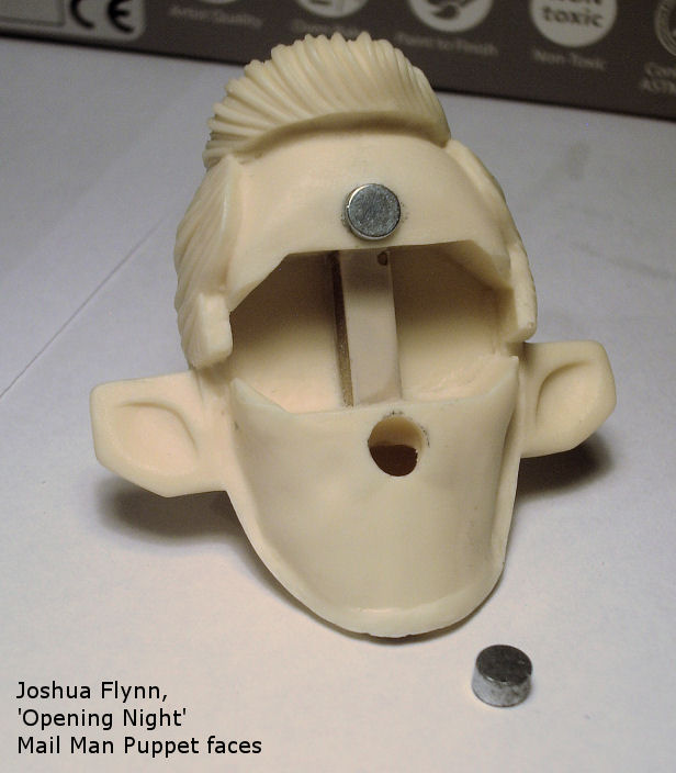 Joshua Flynn: Puppet Head Sculpt- Mail Man Part III