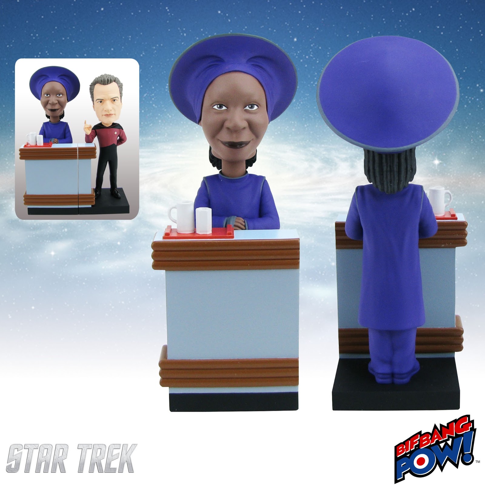 Raise Your Glass to the New Star Trek: The Next Generation Guinan and Q ...