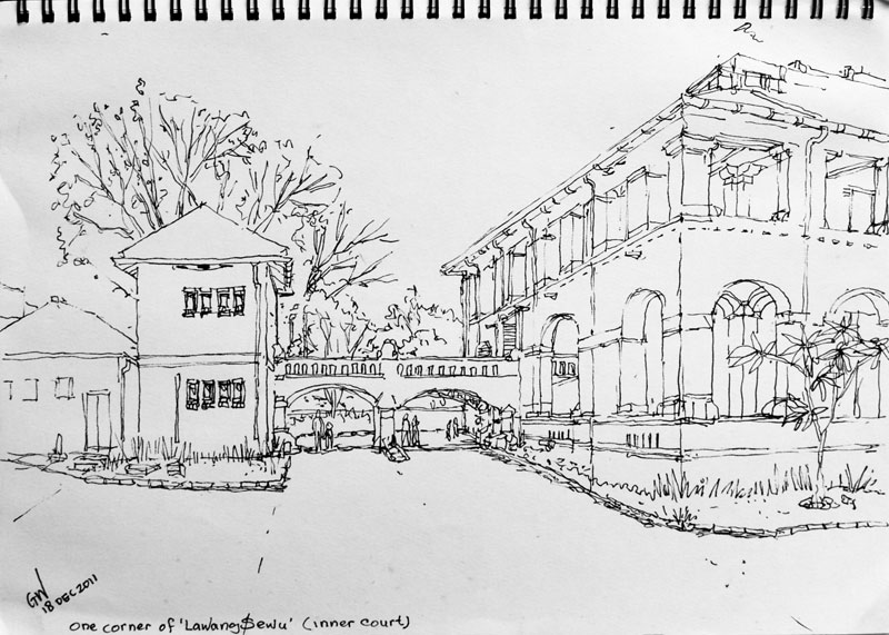 Urban Sketchers Indonesia: Lawang Sewu
