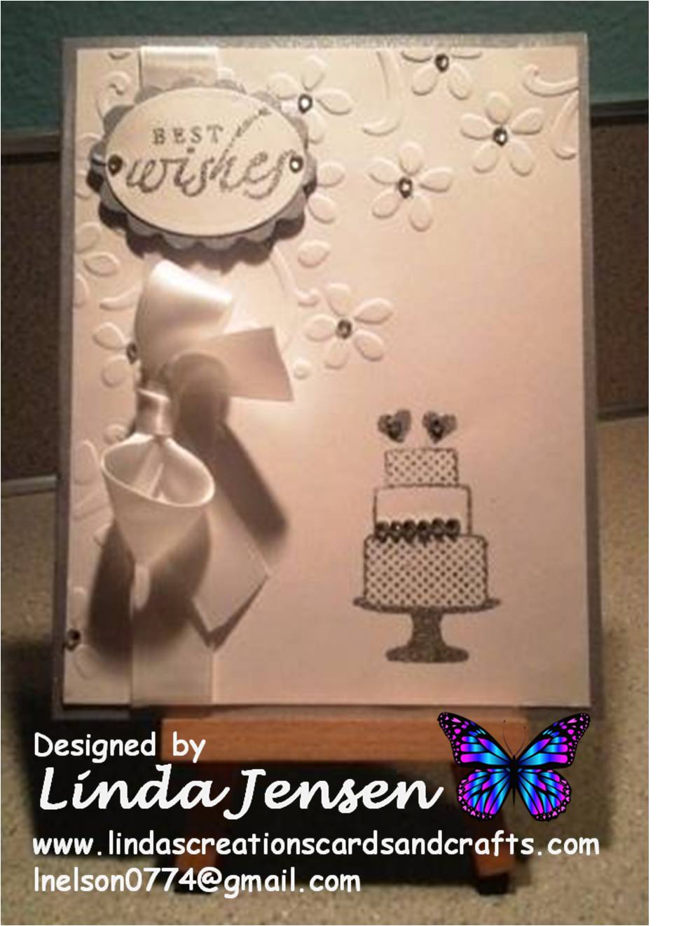 Linda's Creations Cards & Crafts: Make a Cake Wedding Card