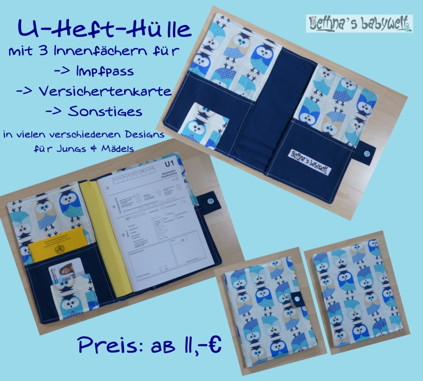 Bettina's Babywelt: U-Heft-Hülle