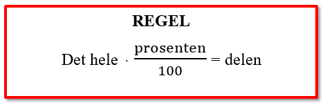 Matematikkens Verden: Prosent av et tall