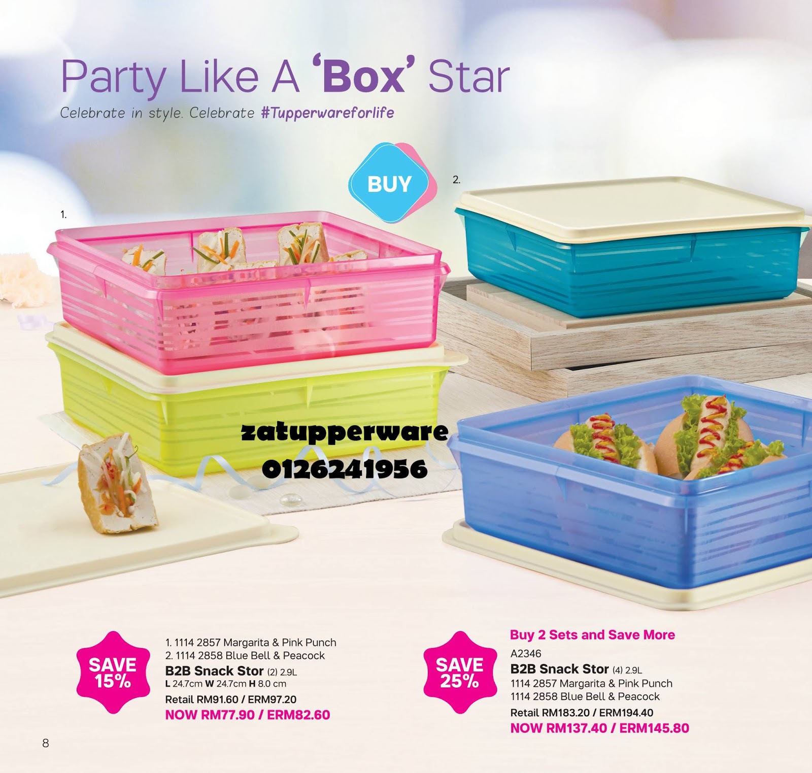 Za Tupperware Malaysia : Catalogue 1st March - 31st March 2019
