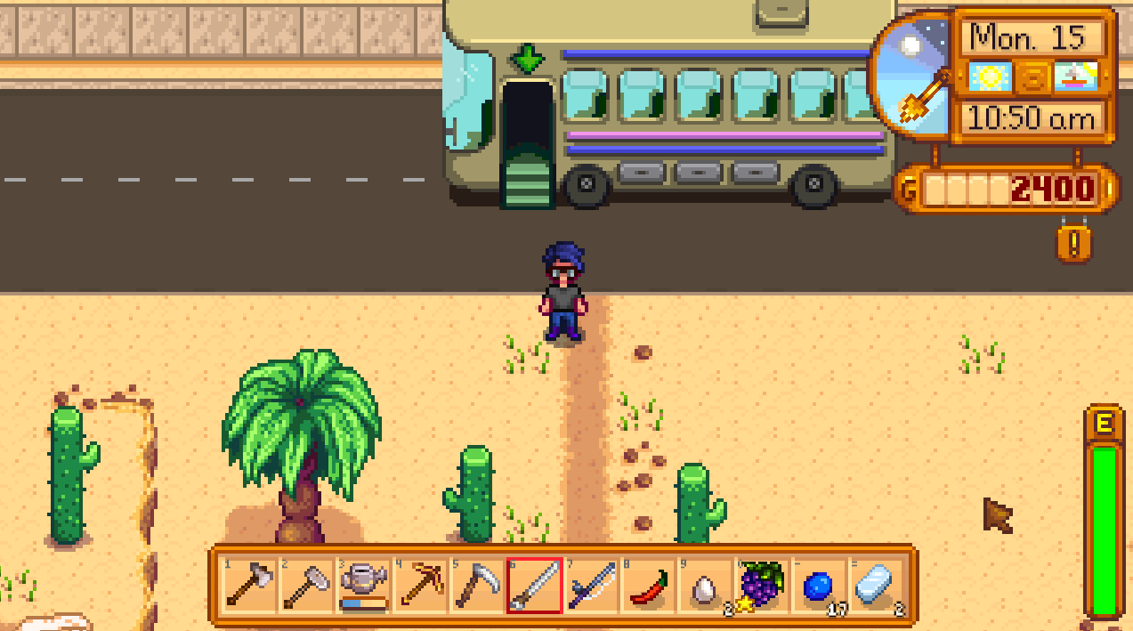 Stardew Valley Walkthrough / Guide - Other Locations: Calico Desert