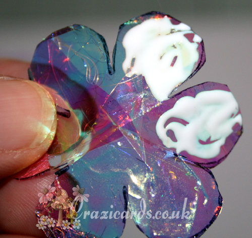 Crazicards Crafty Blog: Fusible Film Flowers Tutorial