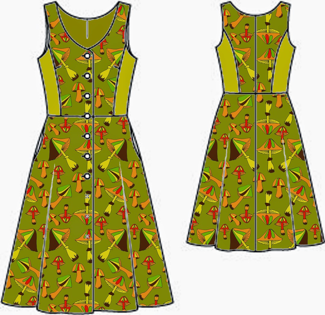 Sewing Machine Dress