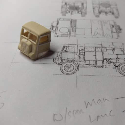 10mm Wargaming: Bedford QL Update 1 from Arrowhead Miniatures