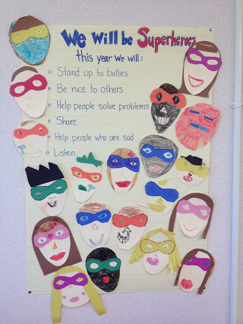 A Love for Teaching: Superheroes for the year!