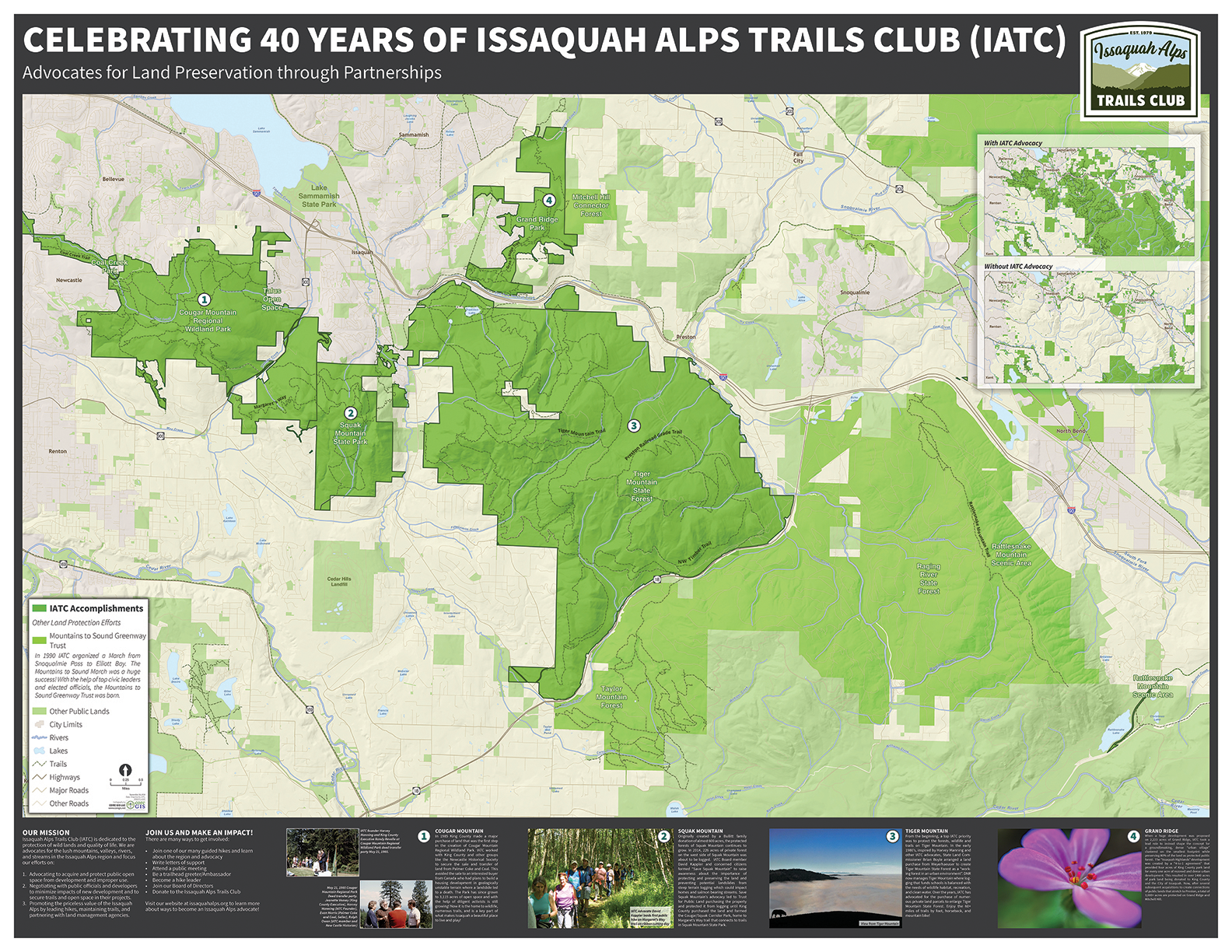 Contours--The CORE GIS Blog: Issaquah Alps Trails Club Accomplishments ...