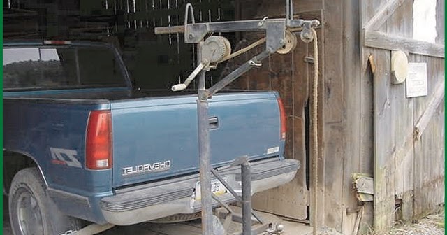 Homemade Truck Crane - G Debus Kitchen