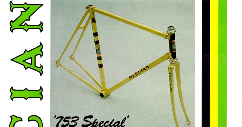 The Retrogrouch: Mercian 753 Special