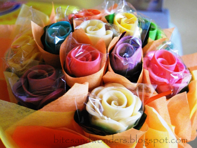 Of Fruit Bouquet and Rose Pastillas | Bites and Wonders