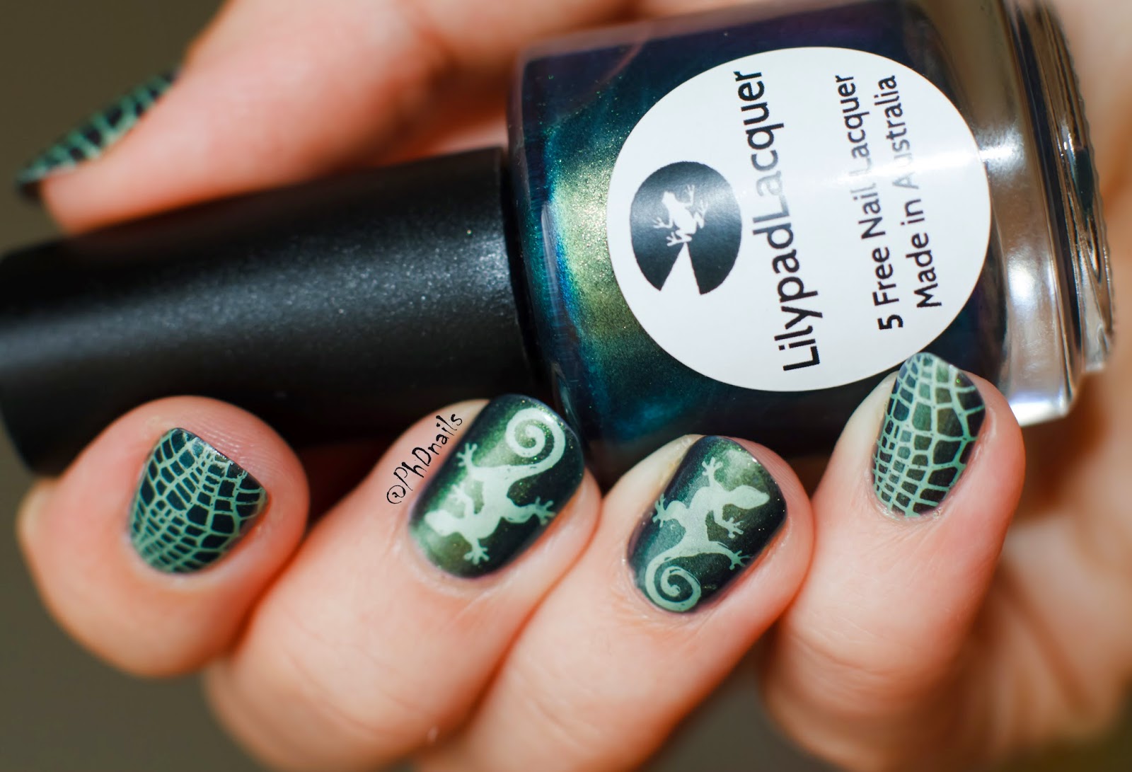 PhD nails: 30 Days of Сolour: Lilypad lacquer Where oceans meet and ...