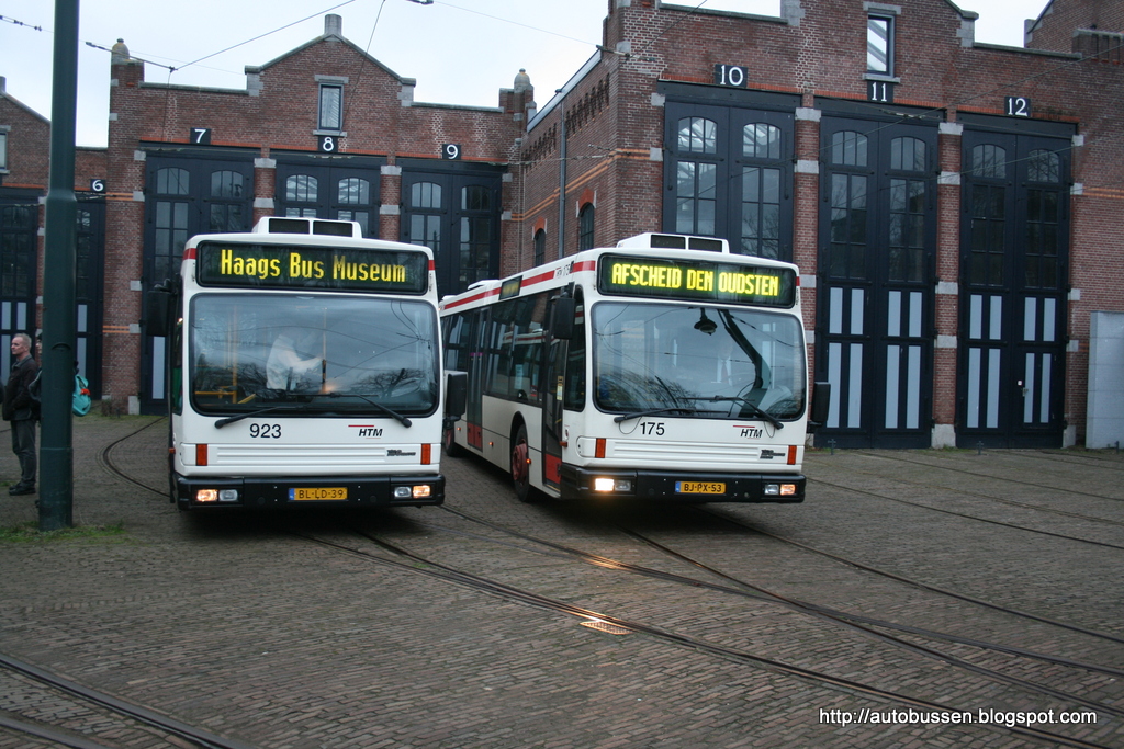 Openbaar Vervoer Wereldwijd: Afscheid Den Oudsten Bussen HTM