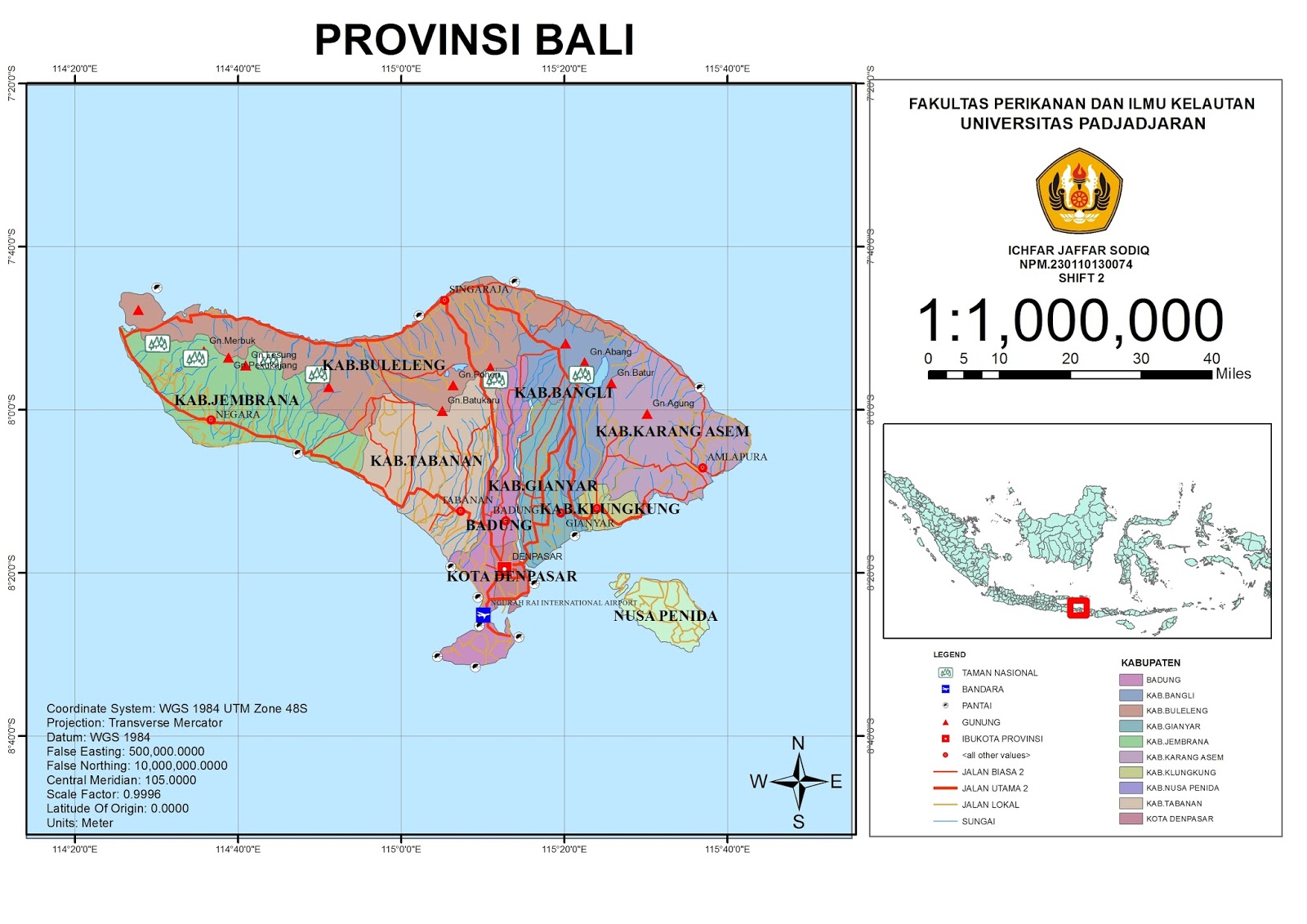 Explain your experiences: #TUTORIAL ARCMAP PART 3 ( Membuat Layout Peta)
