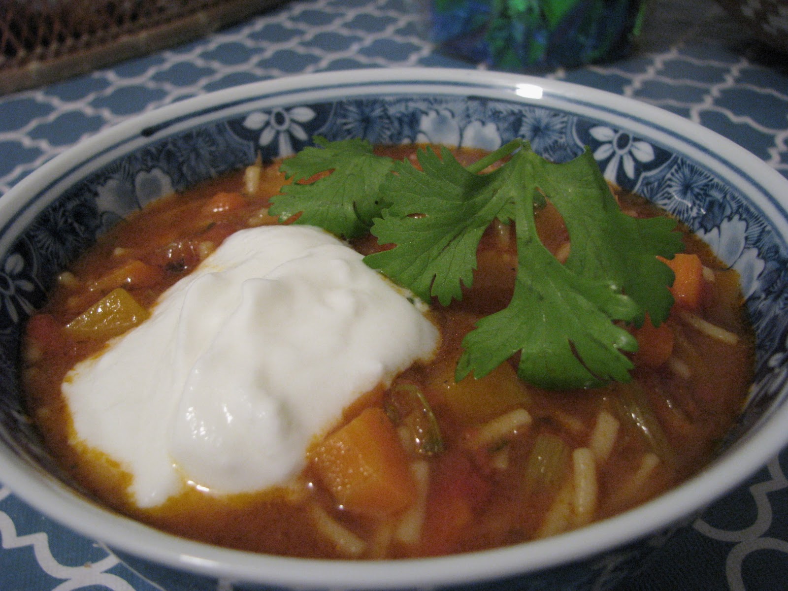 I, too, am here: Moroccan Chorba (Soup) with Carrot and Summer Squash