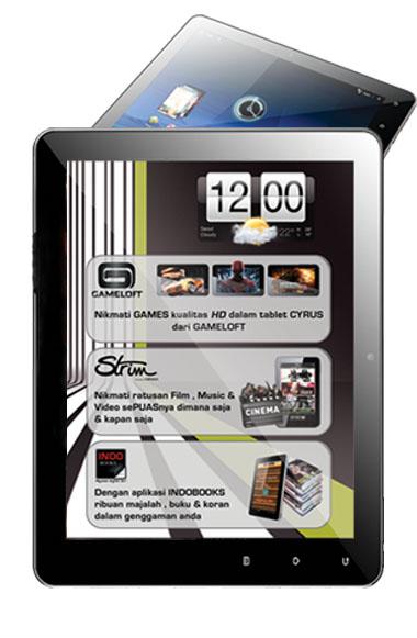 Cyrus Luncurkan 3 Tablet Baru Android ICS | MAS BOIM