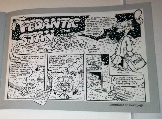 BLIMEY! The Blog of British Comics: PEDANTIC STAN mini-comic to debut ...