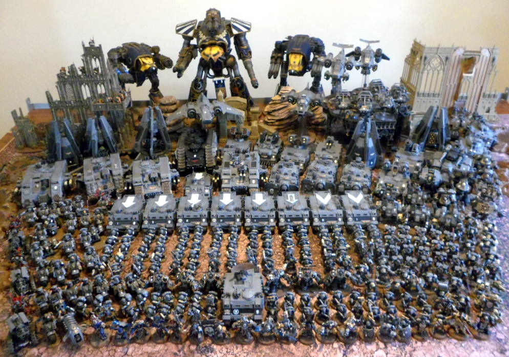 WeeMen: Relictors Space Marine Battle Company on Parade - Nov 2018