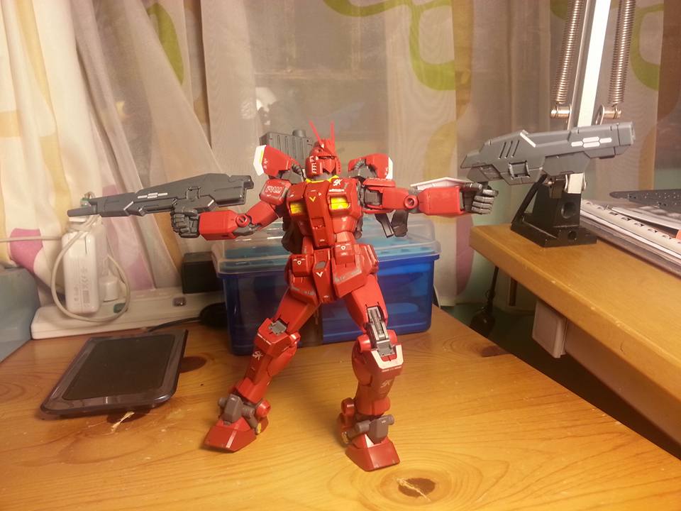 Manpig's Collection: MG Gundam Amazing Red Warrior Mini Review