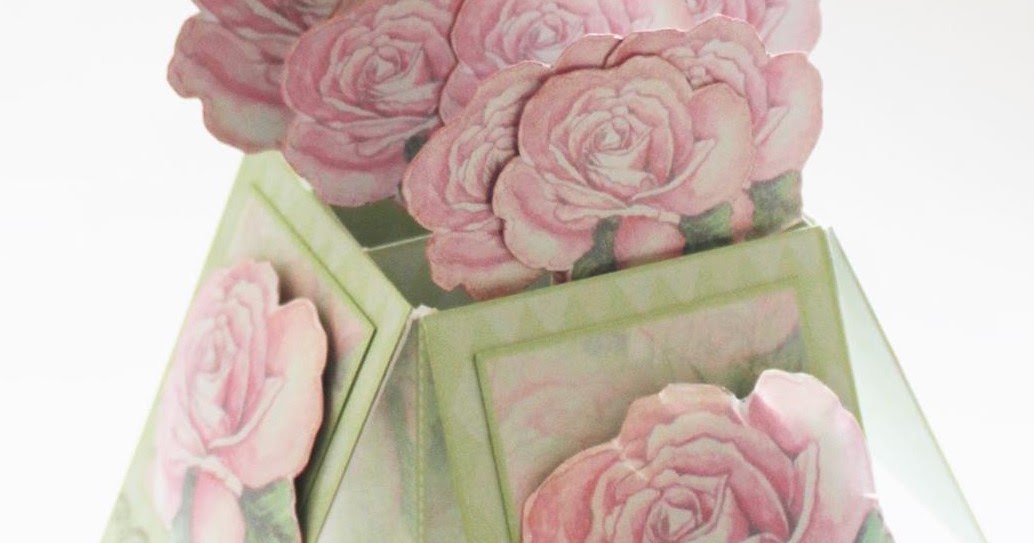 Papercraft by Carole!: Day 82 - Pop Up Box!