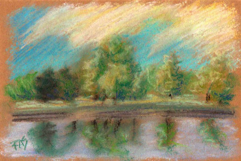 Rob's Art Lessons: Pastel Surfaces Sanded or Unsanded