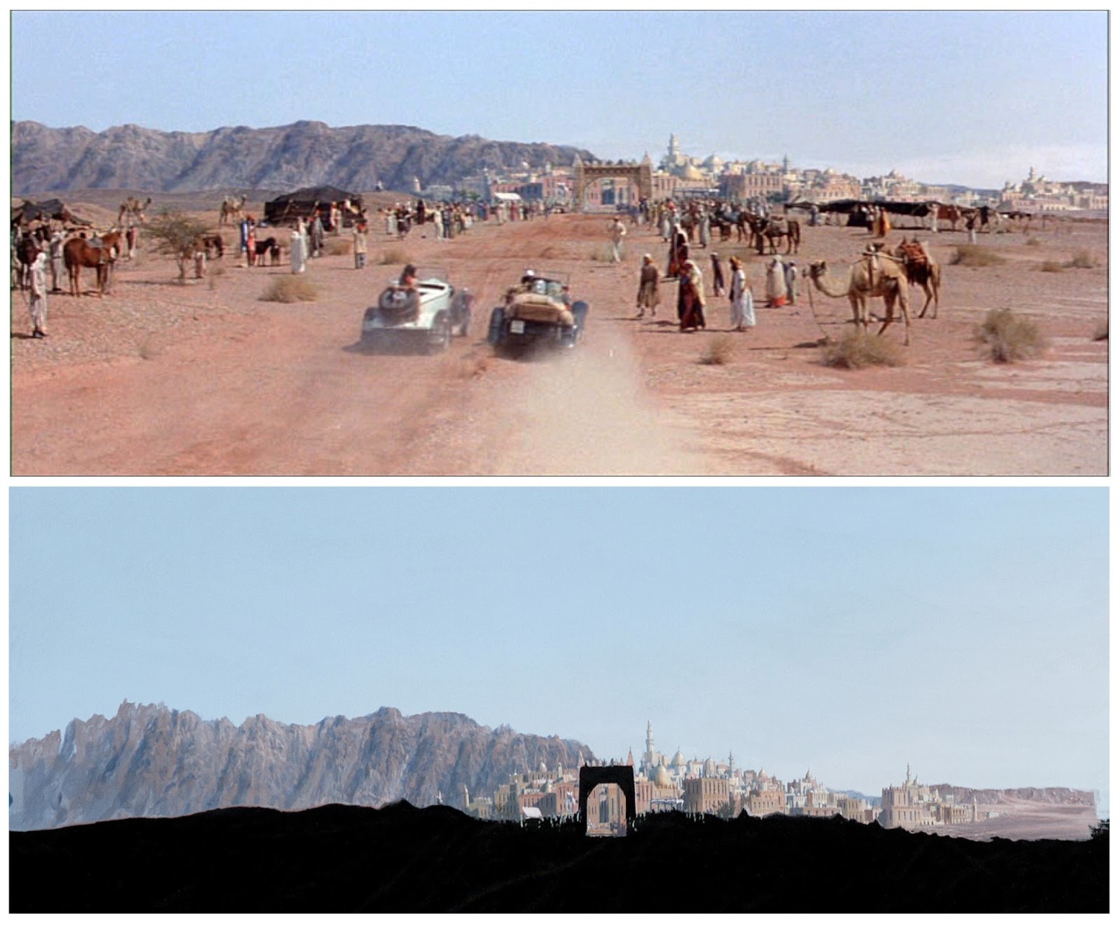 Matte Shot - a tribute to Golden Era special fx: February 2017