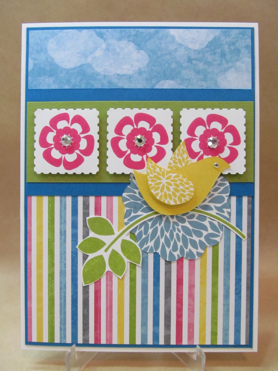 Savvy Handmade Cards: Yellow Bird Card