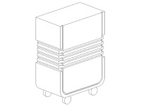 BIM HEALTHCARE REVIT FAMILIES : Utility Carts