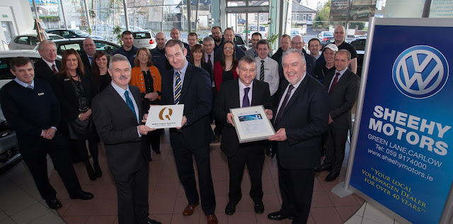 eDrive Magazine: News: Sheehy Motors wins VW service award