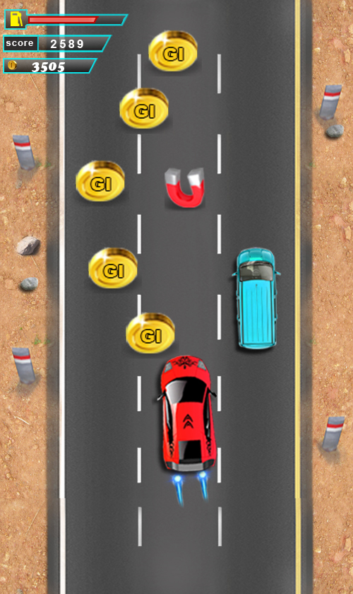 Traffic Racing Wrong Way