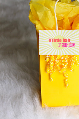 Pretty Printables For You: A Little Bag of Sunshine