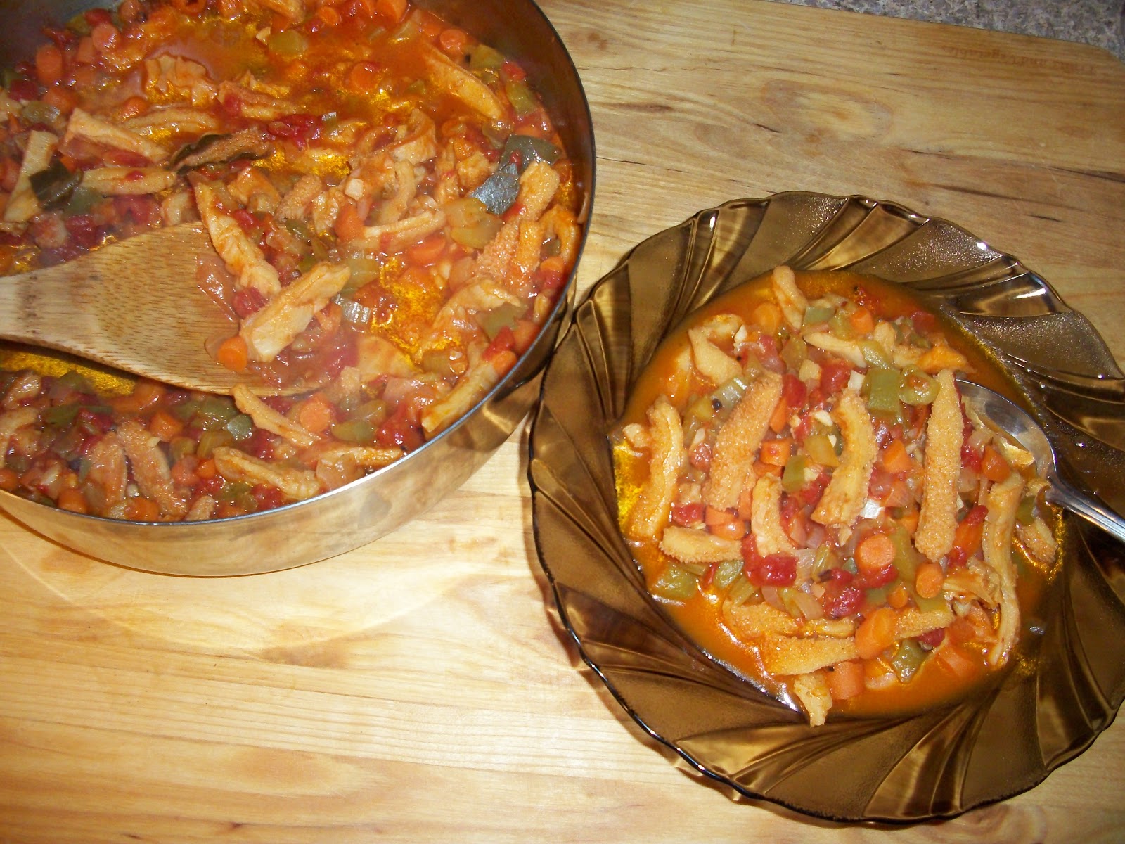 Cooking with love ! : Tocanita de burta ( Beef tripe stew )