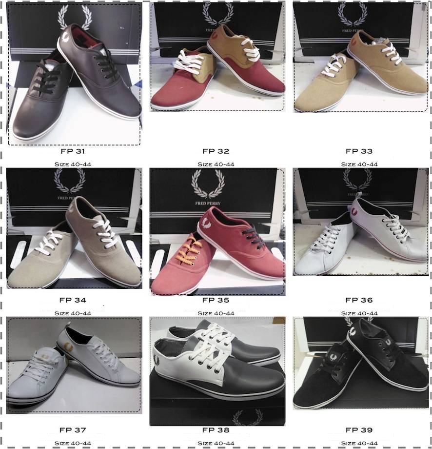 Velo's: Sepatu FRED PERRY,QUIKSILVER,VANS,MACBETH,TOMS,DC,ADIDAS KW ...