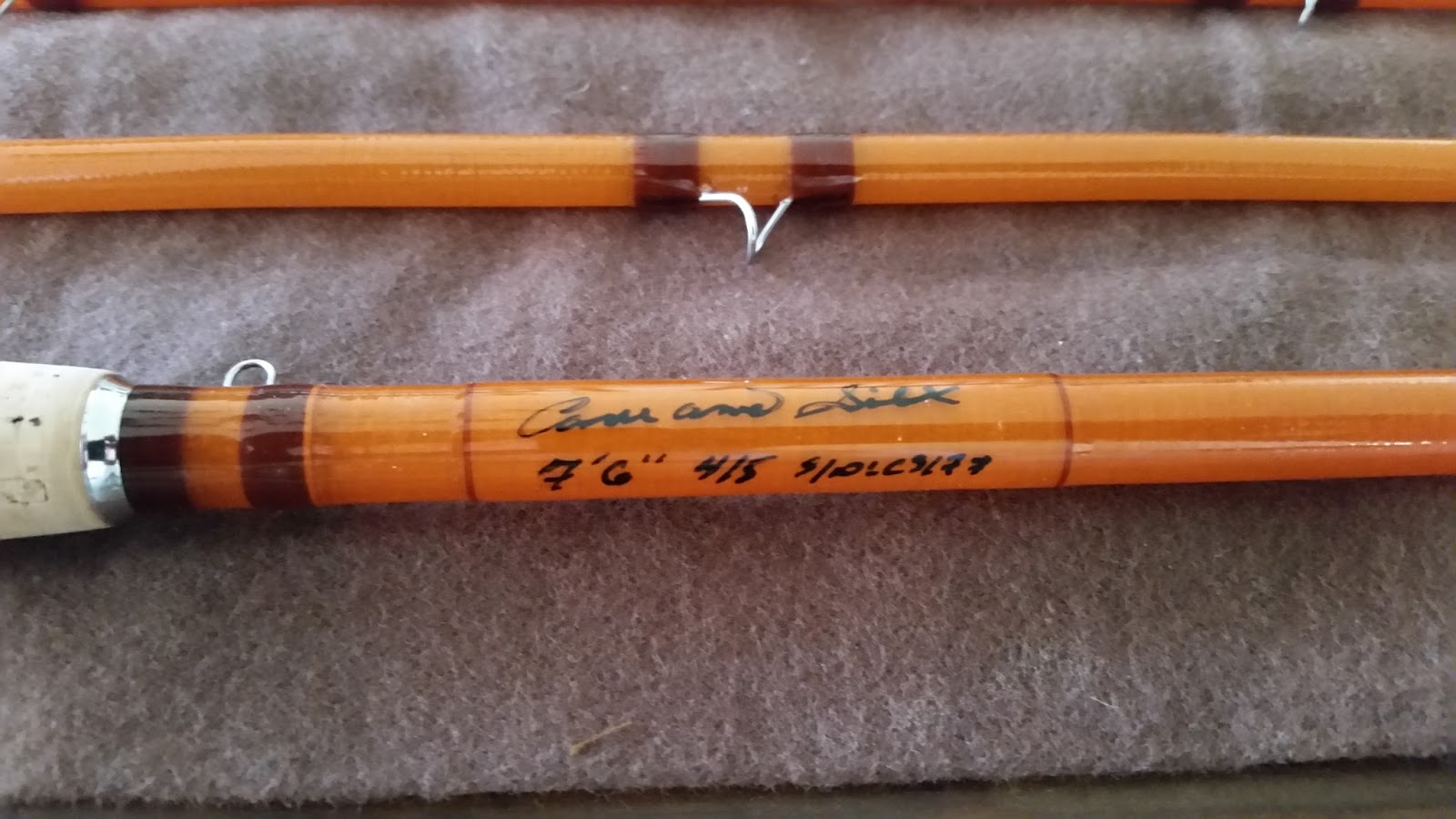 Ralph's Fly Box: Cane and Silk Fiberglass Fly Rod Review