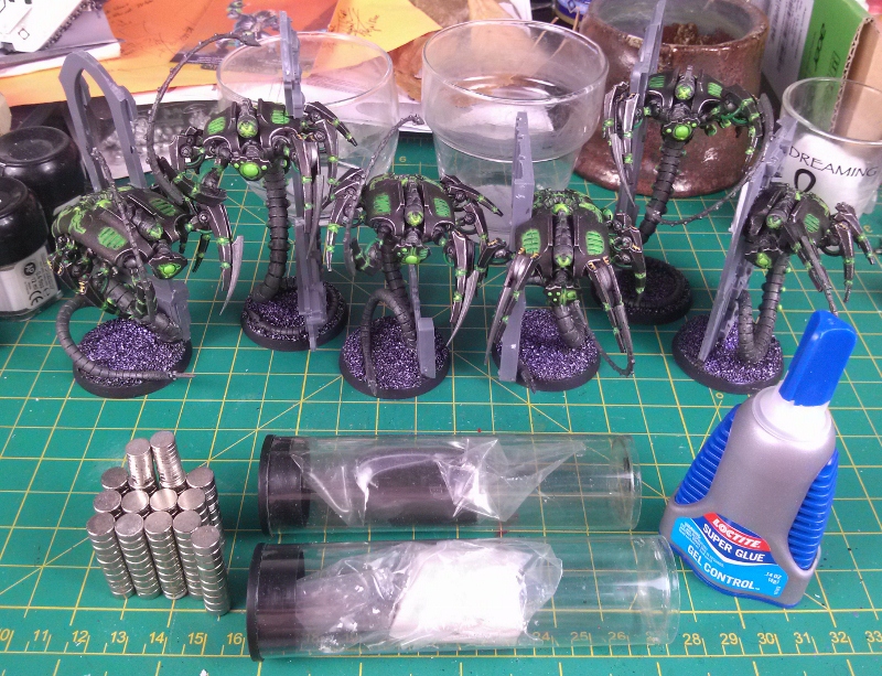 How to Lose at 40k: How to Magnetize Bases