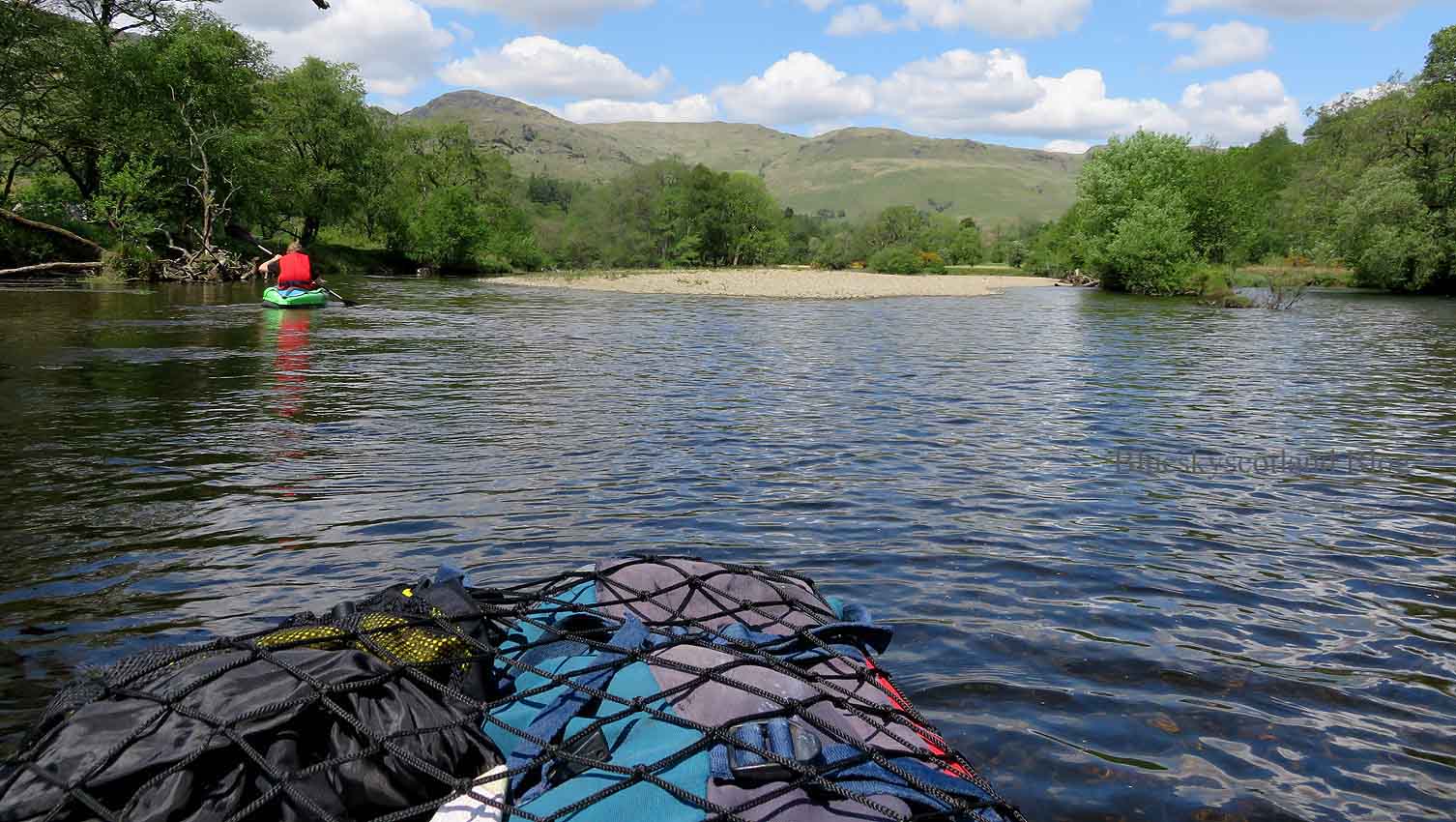 Alex and Bob`s Blue Sky Scotland: River Falloch. Ardlui. Loch Lomond ...