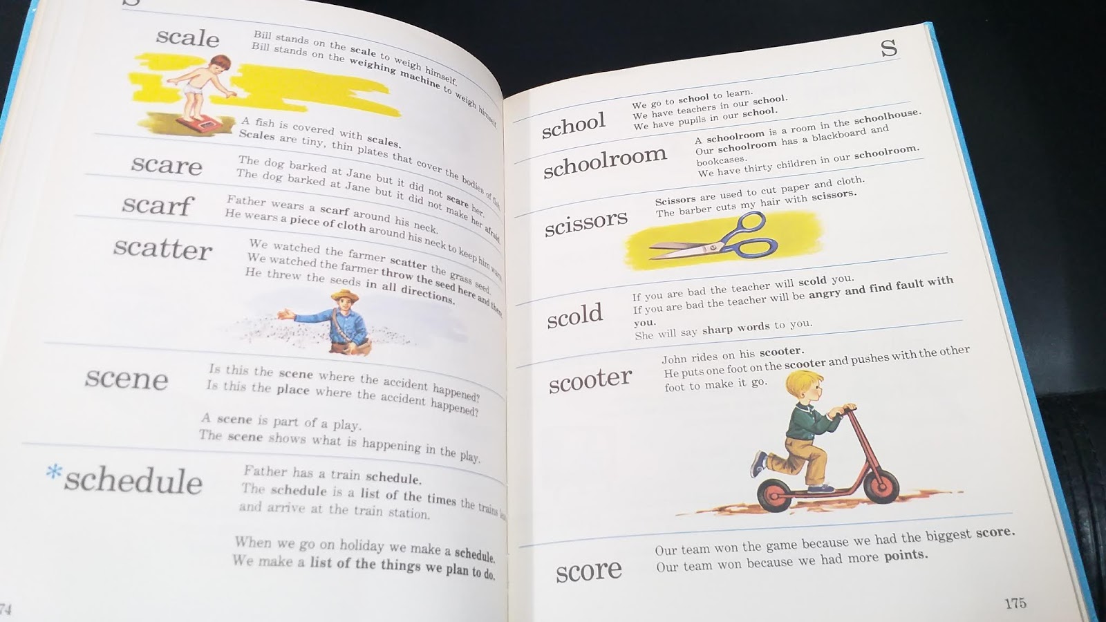 Kid Books Blog: 214.The New Colour-Picture Dictionary for Children