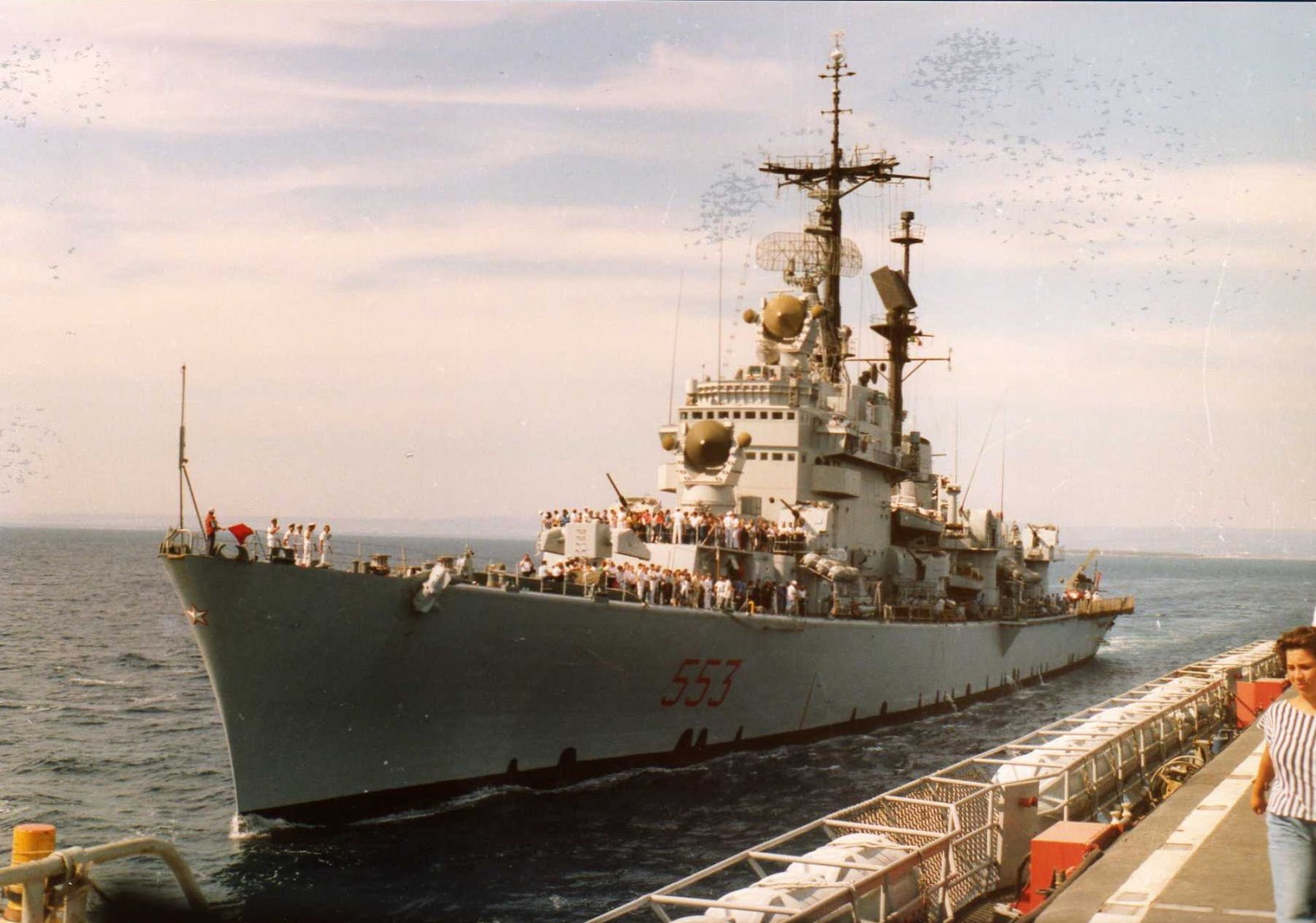 Naval Analyses: WARSHIPS OF THE PAST: Andrea Doria class helicopter ...