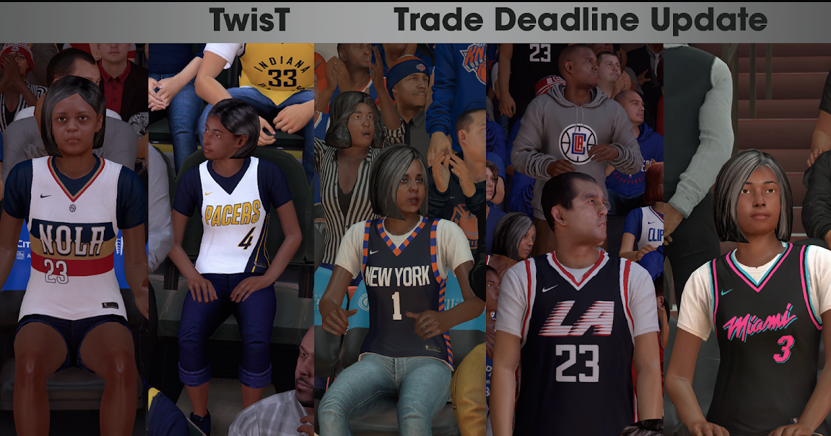 NBA 2K19 New Crowds - Shuajota: NBA 2K24 Mods, Rosters & Cyberfaces
