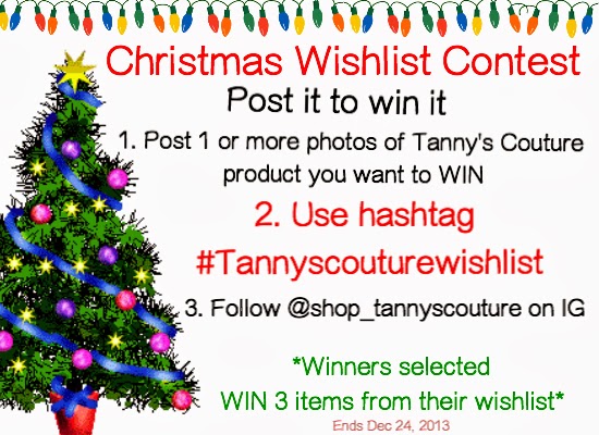 FASHION: Post/Pin It To Win It (Christmas Contest) 3 Lucky Winners