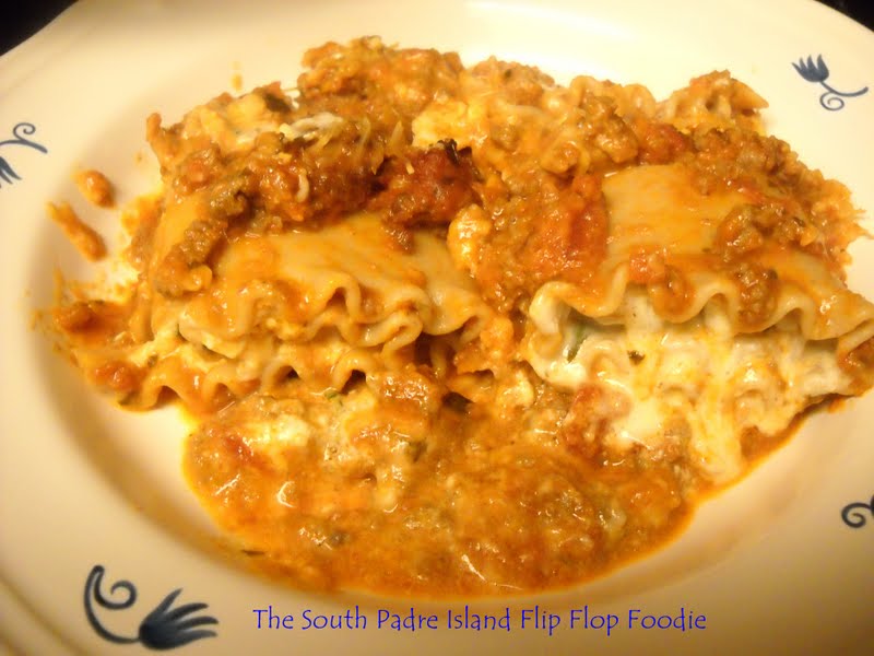 The South Padre Island Flip Flop Foodie: LASAGNA ROLL-UPS