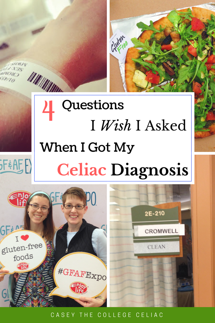 4 Questions I Wished I Asked When Diagnosed with Celiac Disease